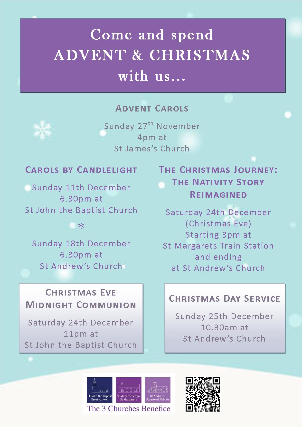The 3 Churches Benefice: Advent/Christmas Services | The Three Villages