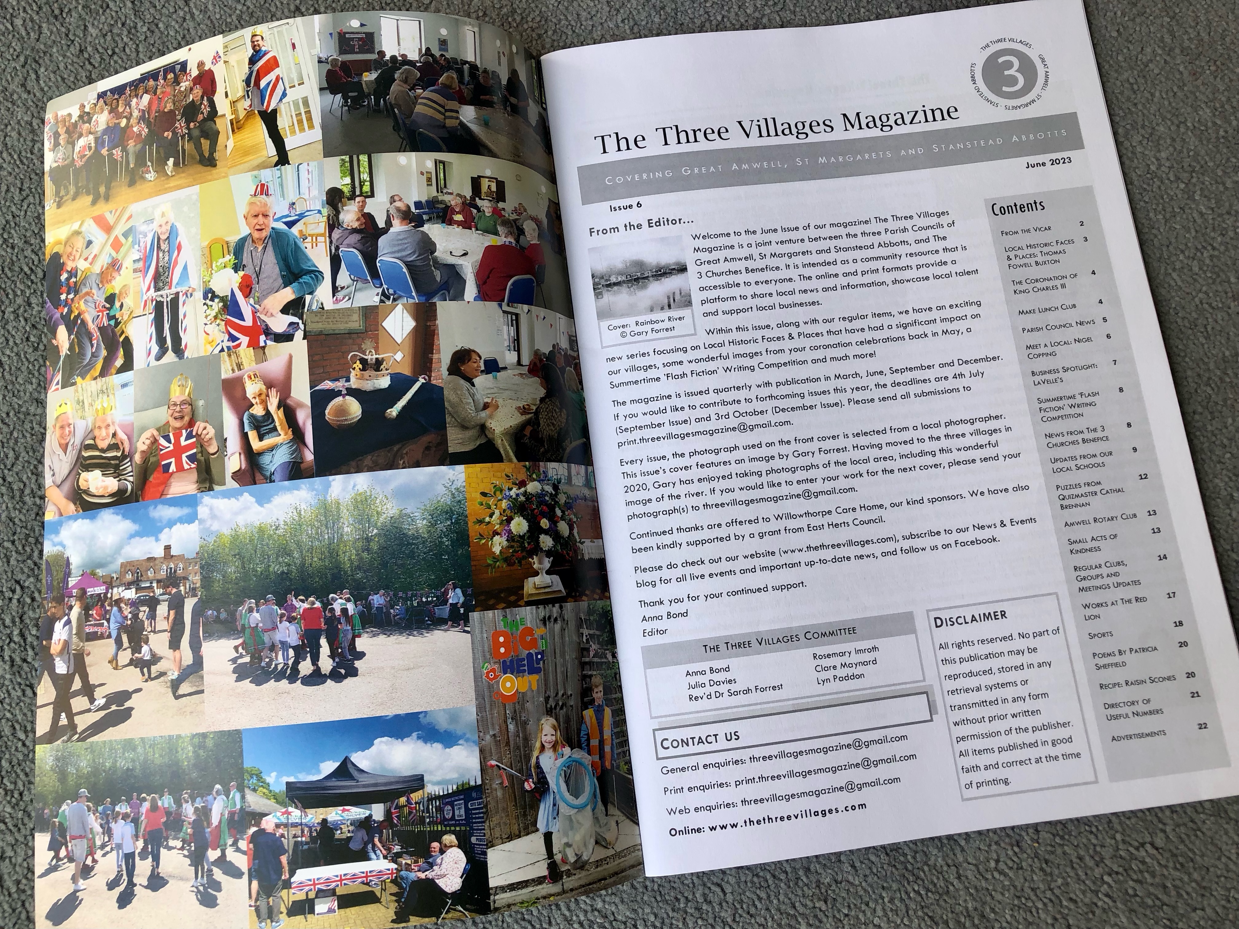 Issue 6: Have you picked up your copy yet? | The Three Villages