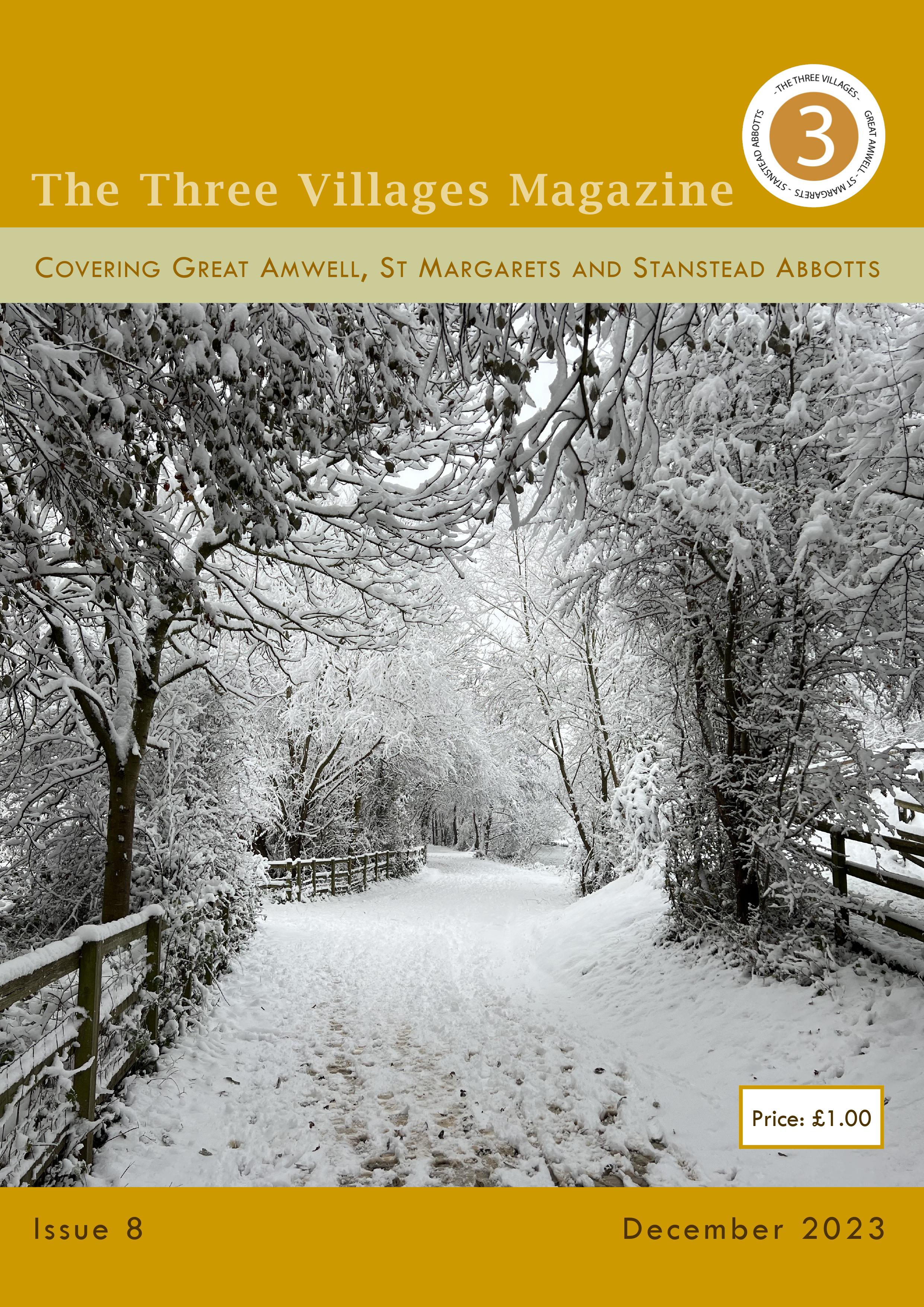 Issue 8 coming soon! | The Three Villages
